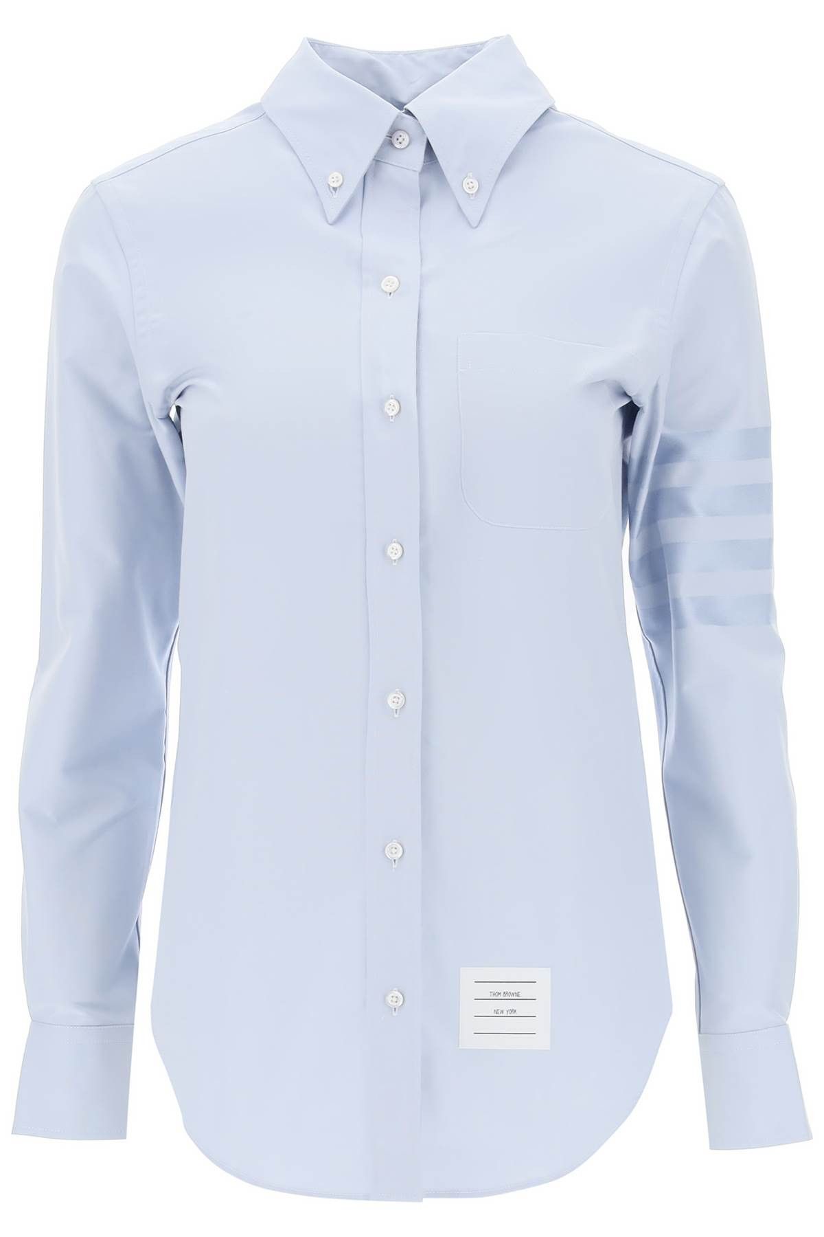 Thom Browne Thom browne oxford shirt with 4-bar motif Size EU 40 for Women | Grailed
