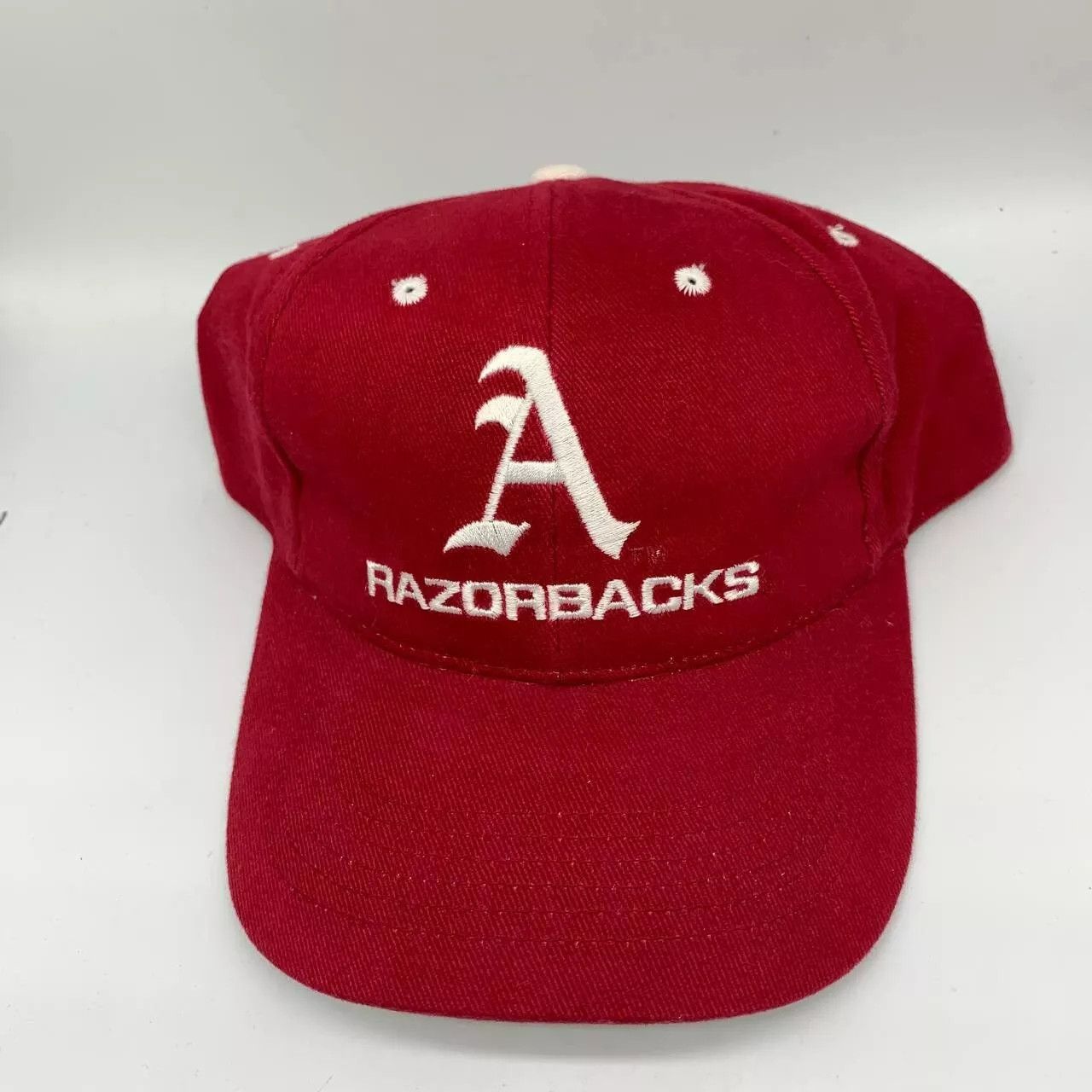 Ncaa Vintage Arkansas Razorbacks Headmaster Hat Snapback Cap Men | Grailed