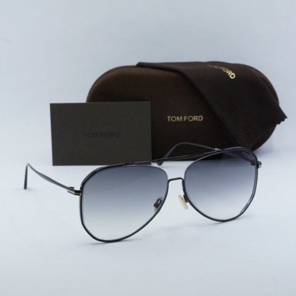 Tom Ford NEW TOM FORD CHARLES 02 FT0853 01B SUNGLASSES | Grailed