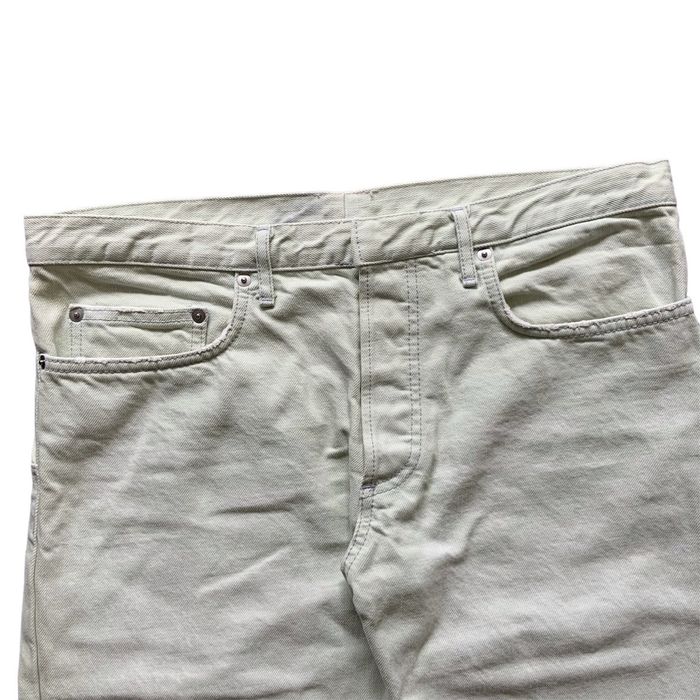 Dior SS06 Dior Homme “Clawmark” Mint Green Denim Jeans | Grailed