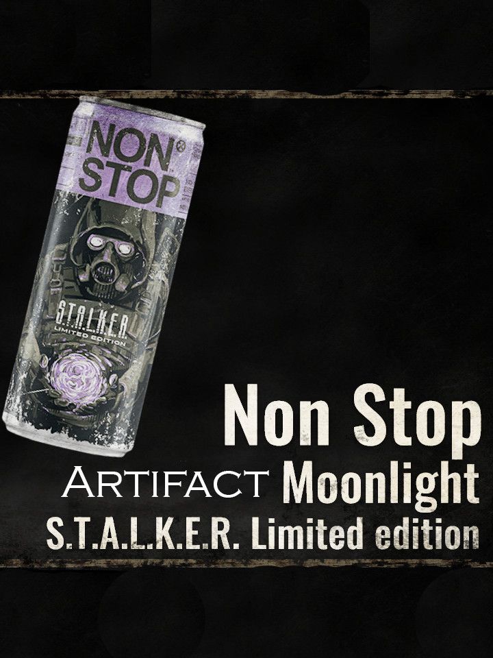 Other Non Stop Stalker Moonlight Energy Drink S.T.A.L.K.E.R 2 | Grailed