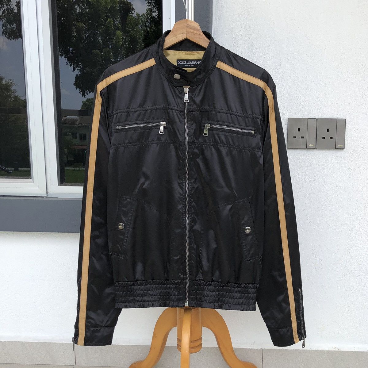 Dolce & Gabbana Dolce & Gabbana SS04 Nylon Bomber Jacket Made In Italy ...