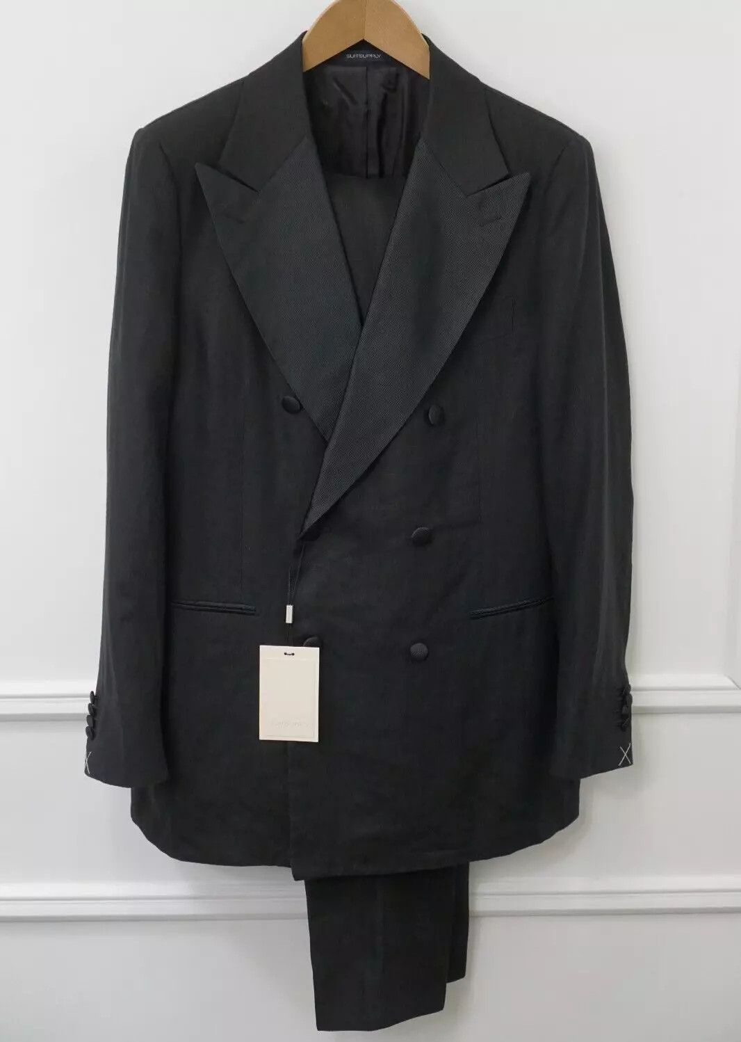 Suitsupply Men Suitsupply Suit Tuxedo La Spalla Cocktail Double UK/US42 ...