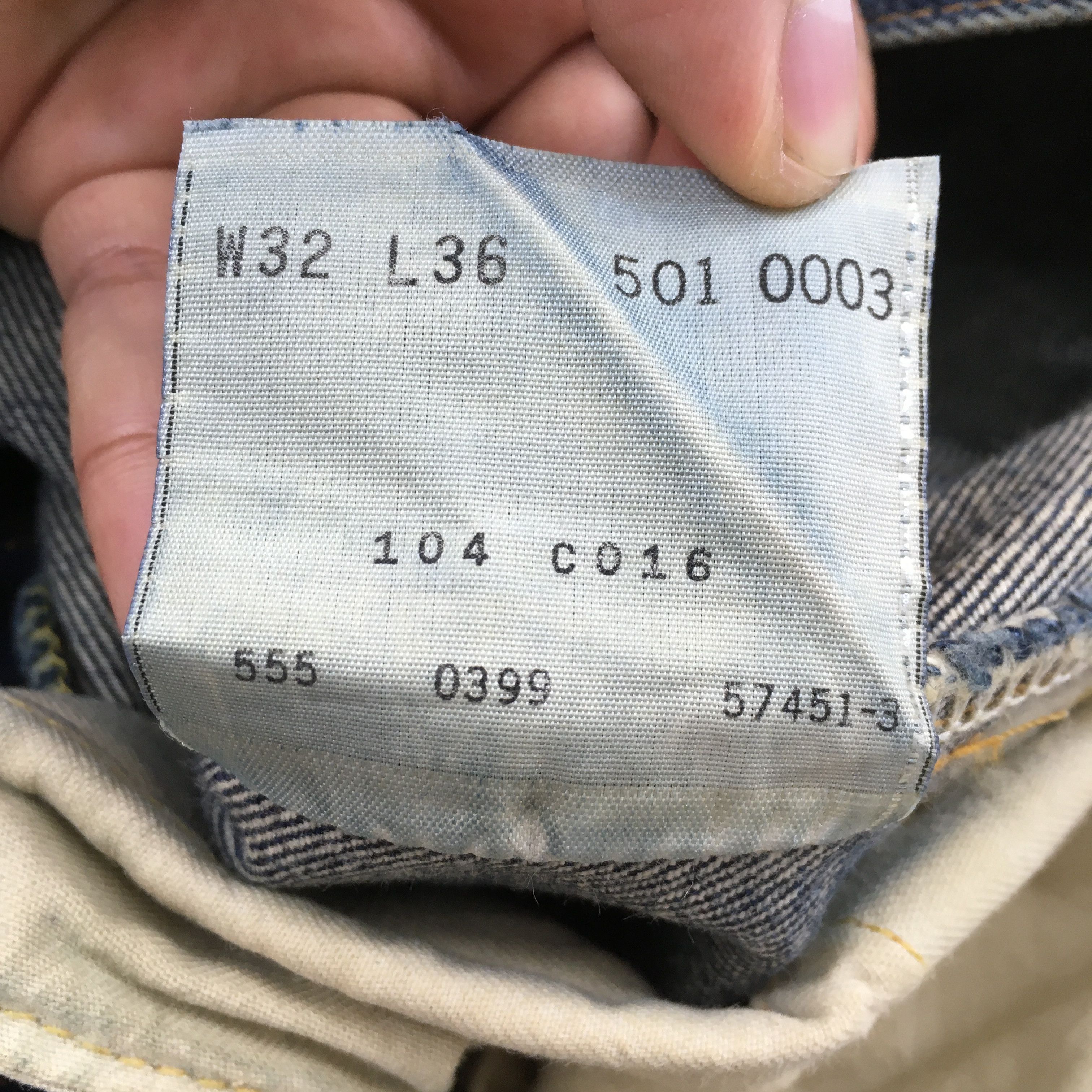 Vintage Size 30x25.5 Levis 501XX Big E LVC Japan Distressed Denim | Grailed