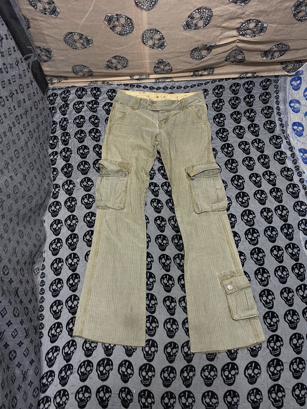 Japanese Brand × Streetwear Multi-pocket Tactical Cargo Gas Mask Pants ...