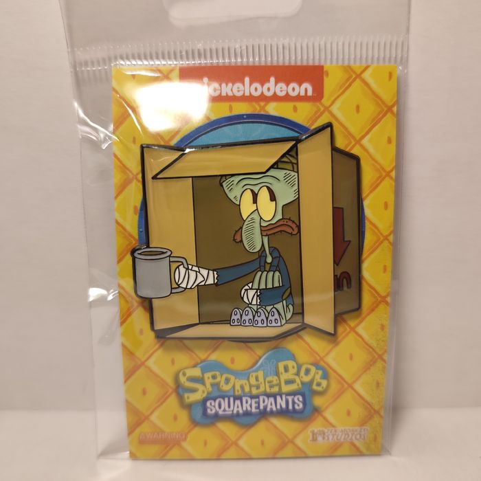 Other Spongebob Squarepants Homeless Squidward Enamel Pin | Grailed