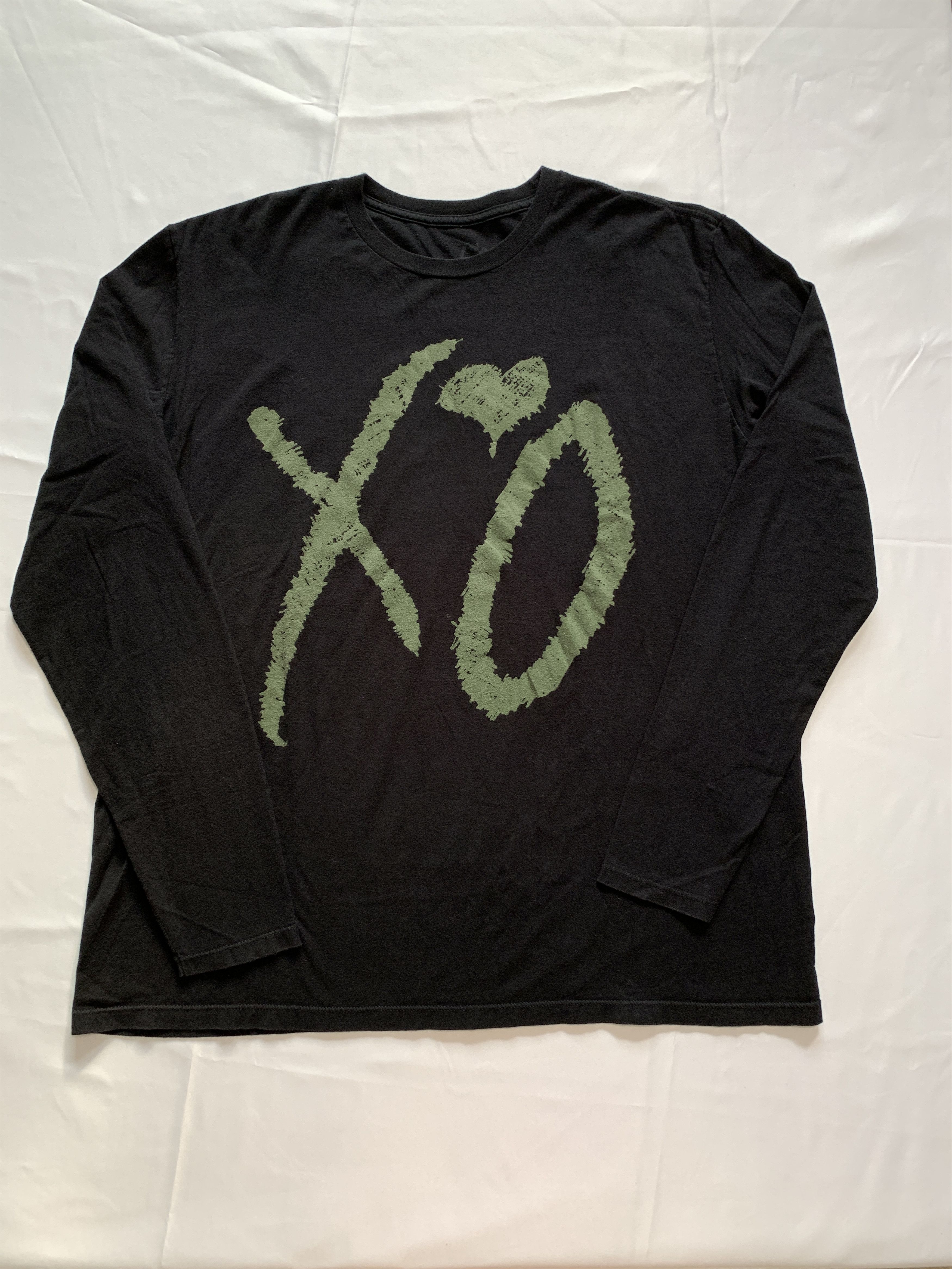 The Weeknd × XO THE WEEKND GREEN OG XO LOGO LONG SLEEVE | Grailed