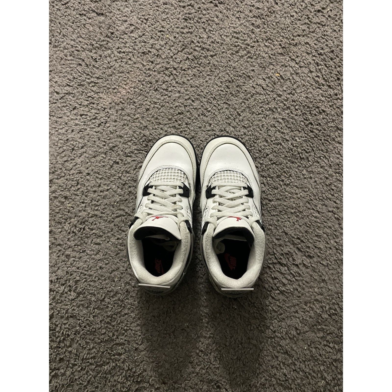 Jordan Brand Size 3y- Air Jordan 4 Retro White Cement 2025 IB4388-100 ...