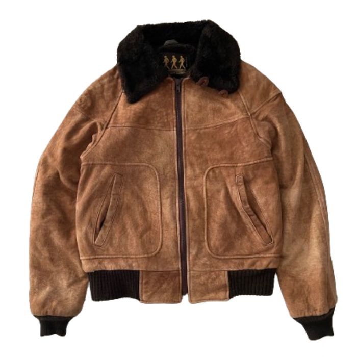 Rober Lewis Leather Jacket Suede Robert Lewis Made in USA | Grailed