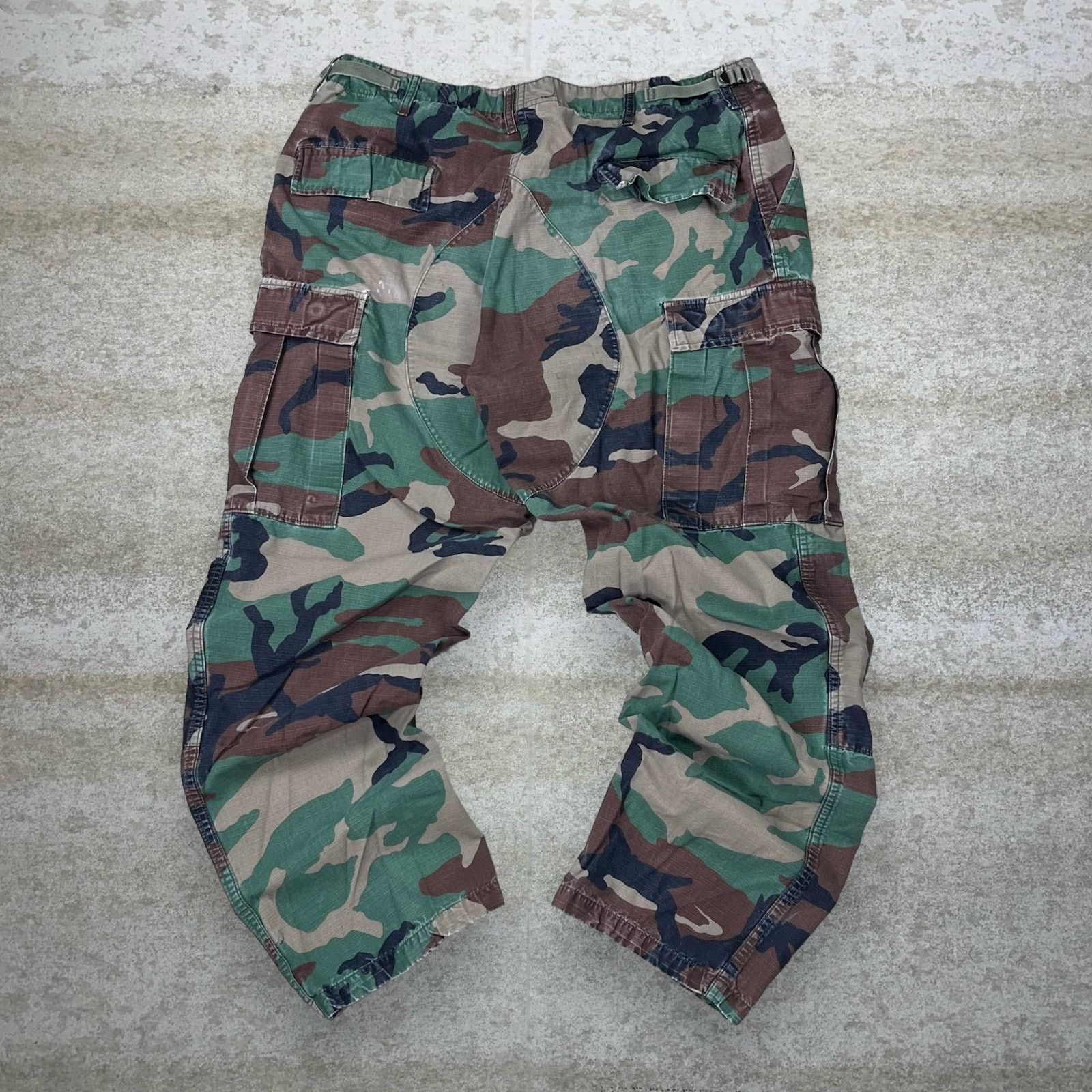 Military × Streetwear × Vintage Vintage Military Camo Tactical Pants ...