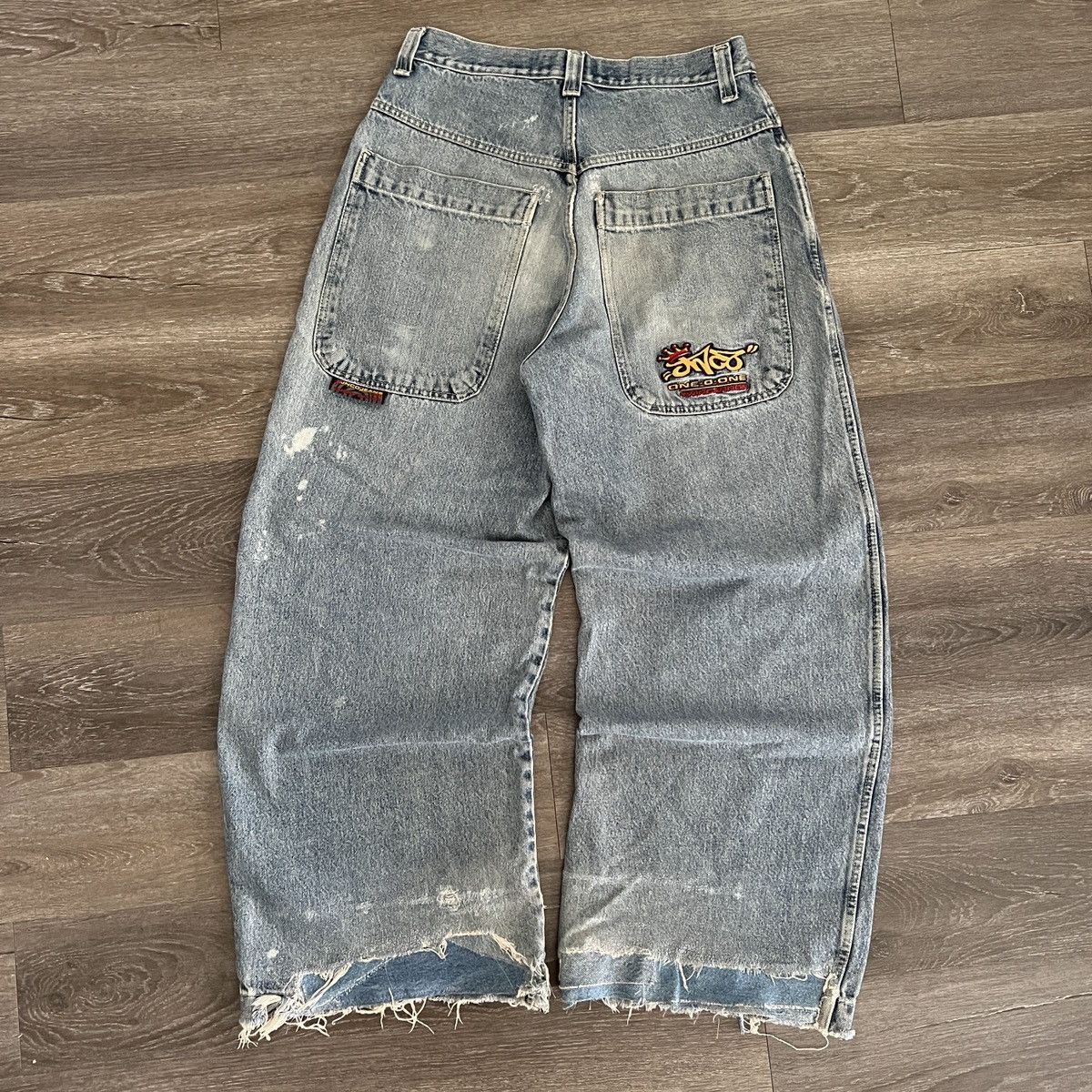 JNCO × Vintage Vintage 90s JNCO 101 Twin cannon distressed and worn ...