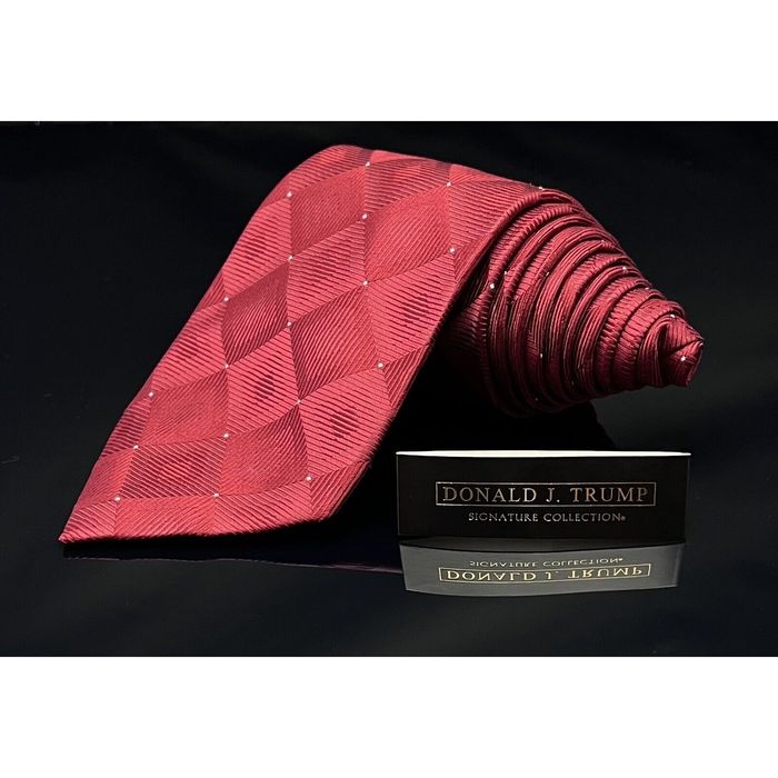 Donald Trump Signature Donald J Trump Signature Collection Silk Tie 58 ...