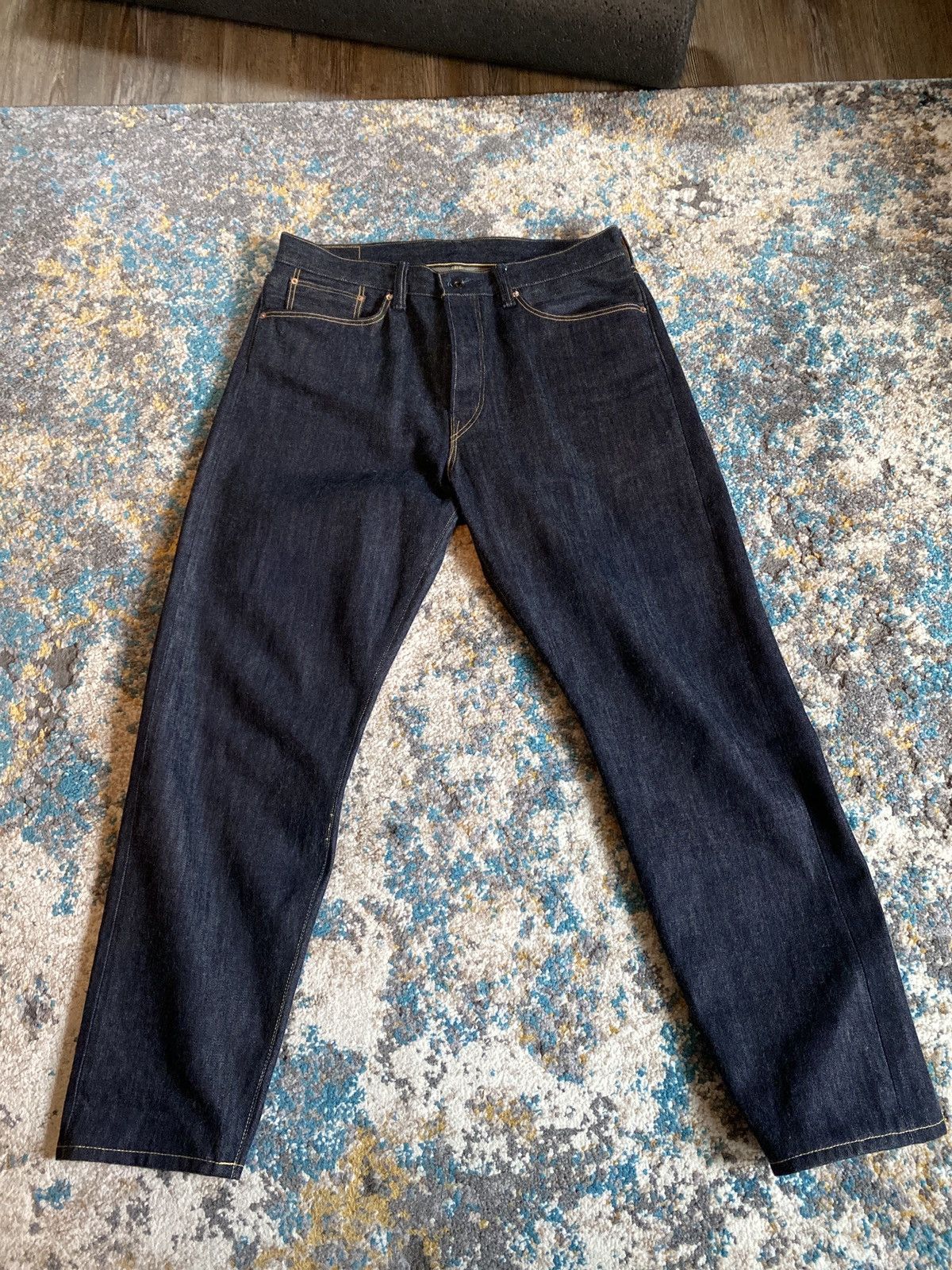 Roy Denim Roy Denim RT2 Selvedge Tapered 13.5 oz loomstate denim | Grailed
