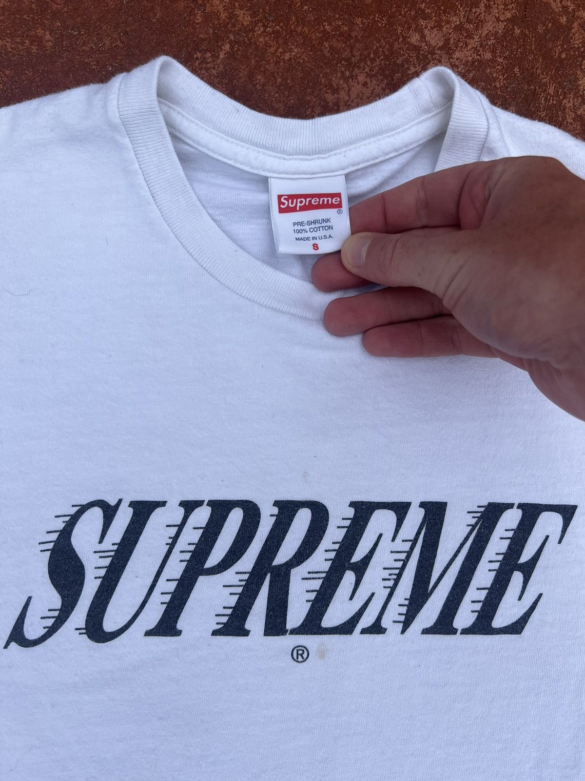 Supreme Vintage Y2K Hype Beast Supreme Spell Out Skater Tee | Grailed