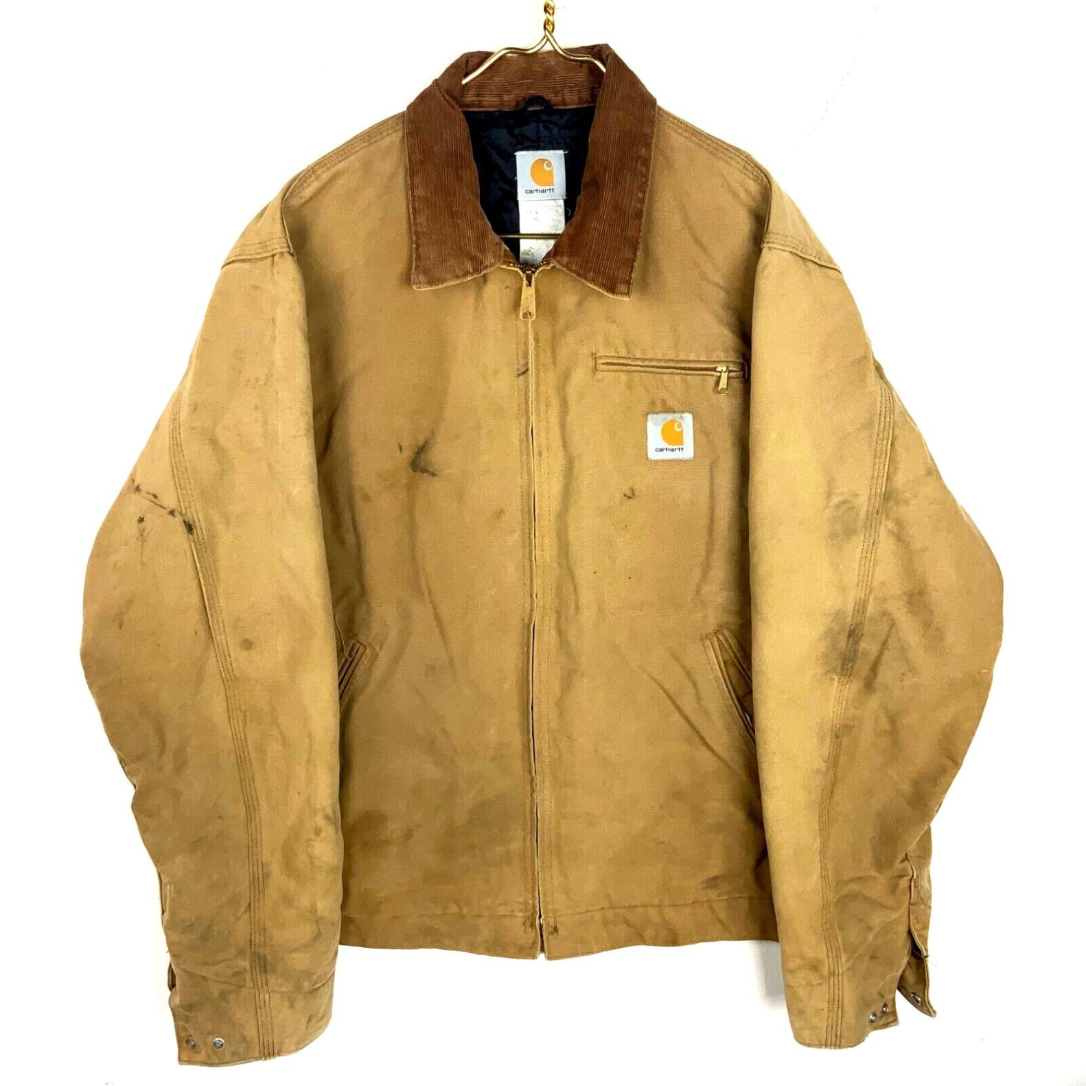 Carhartt Vintage Carhartt Quilted Full Zip Detroit Jacket Extra Large ...