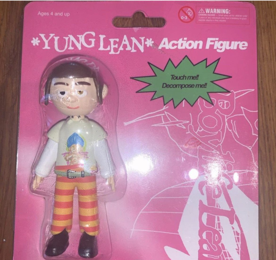 Drain Gang × Yung Lean Boy life lean figure | Grailed