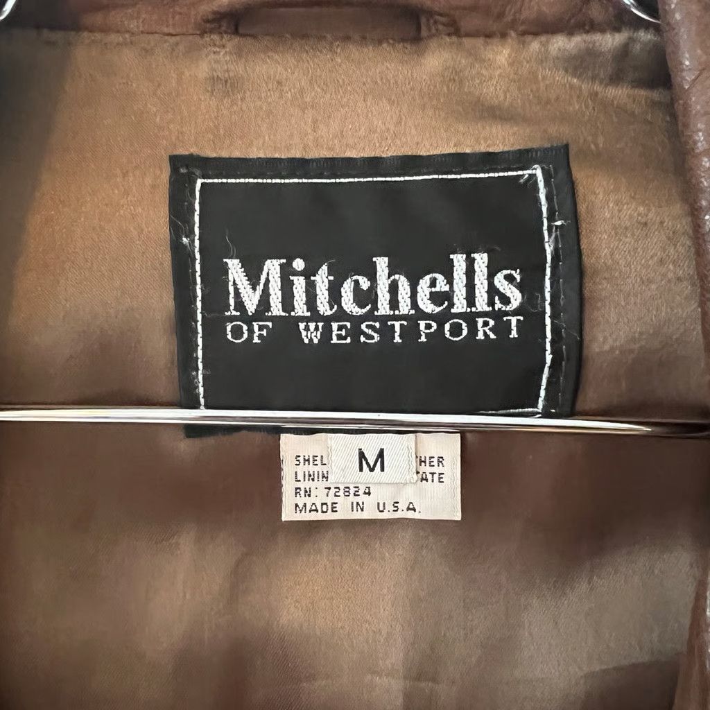 Vintage Mitchells Of Westport 100% Leather Jacket | Grailed