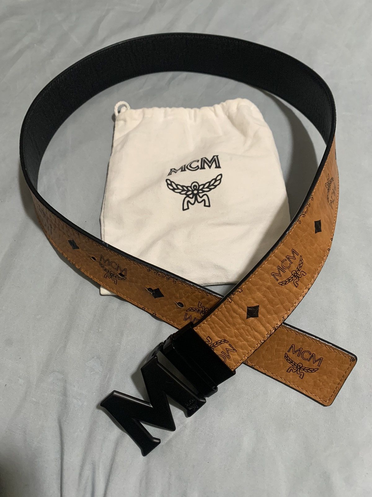 MCM Reversible MCM Belt | Grailed