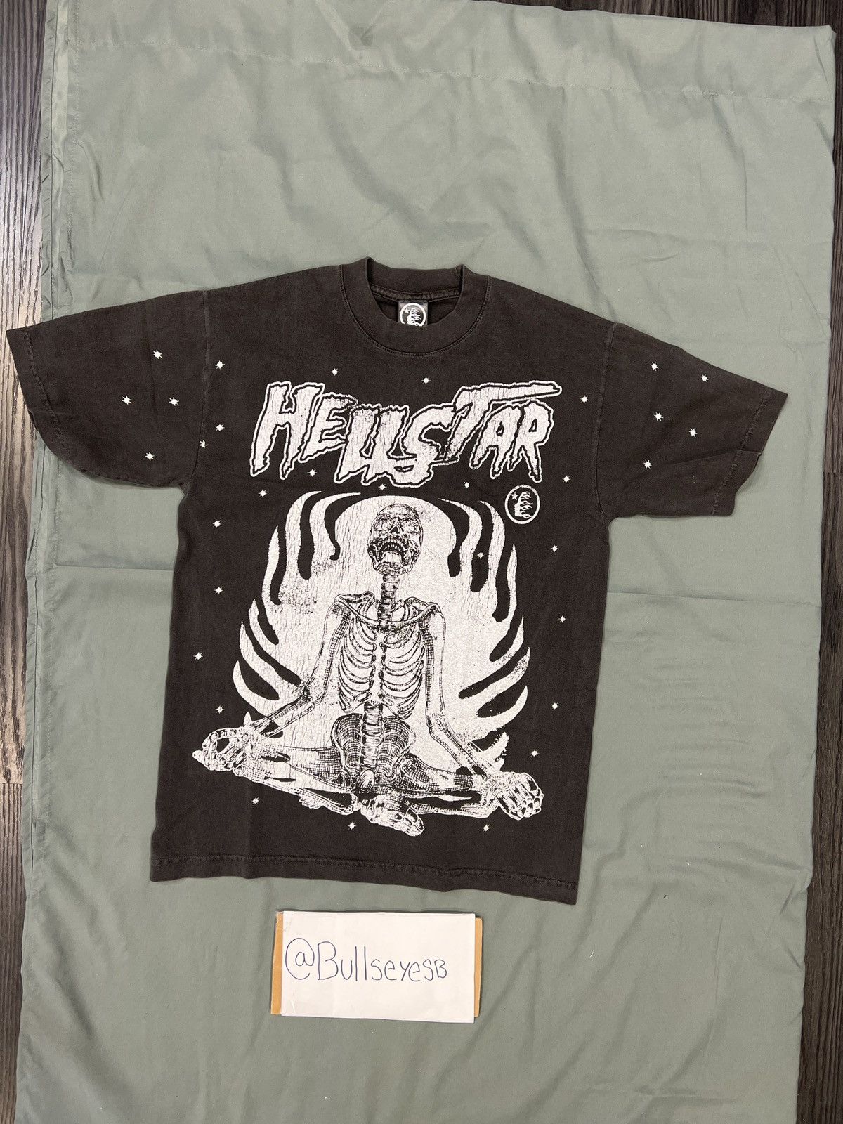 HELLSTAR Hellstar Inner Peace T-Shirt Black | Grailed HELLSTAR Hellstar Inner Peace T-Shirt Black | Grailed