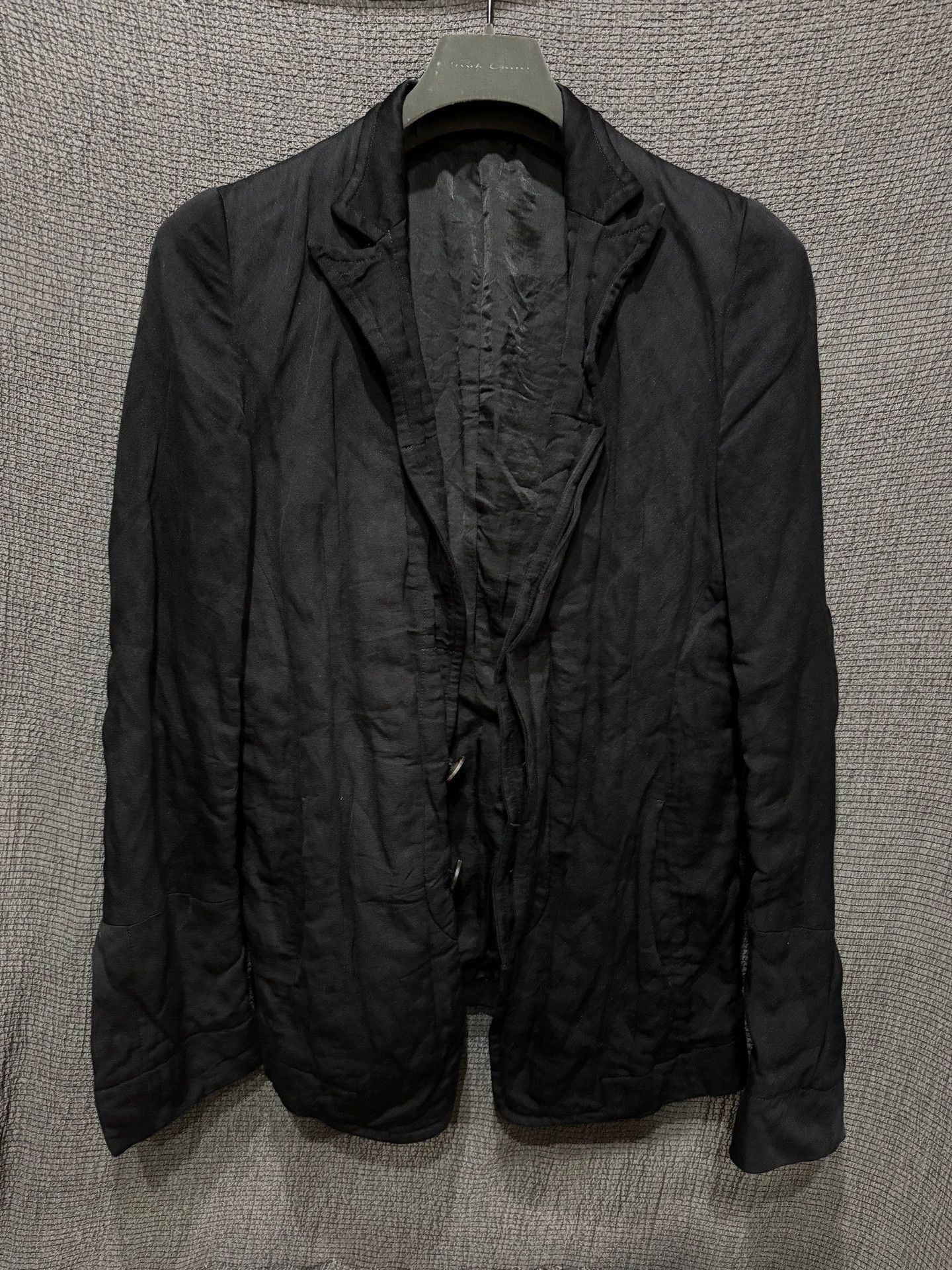 Julius JULIUS Vampire Blend Texture Suit Shirt Button-Down Jacket | Grailed