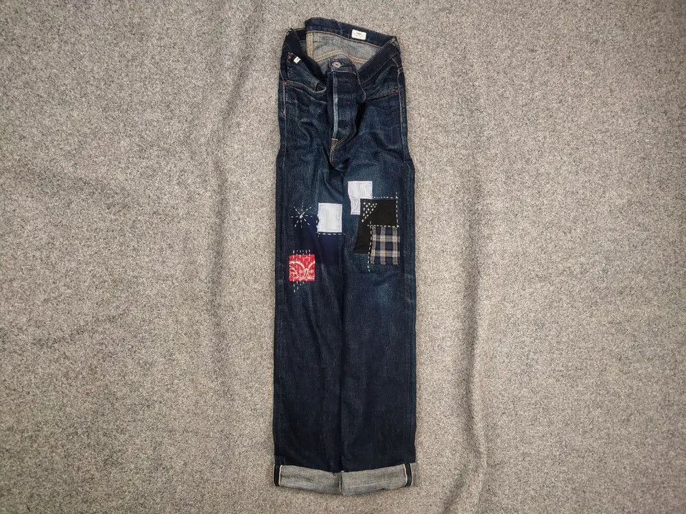 Edwin Vintage Edwin Japan Made Embroidered Selvedge Denim Jeans | Grailed