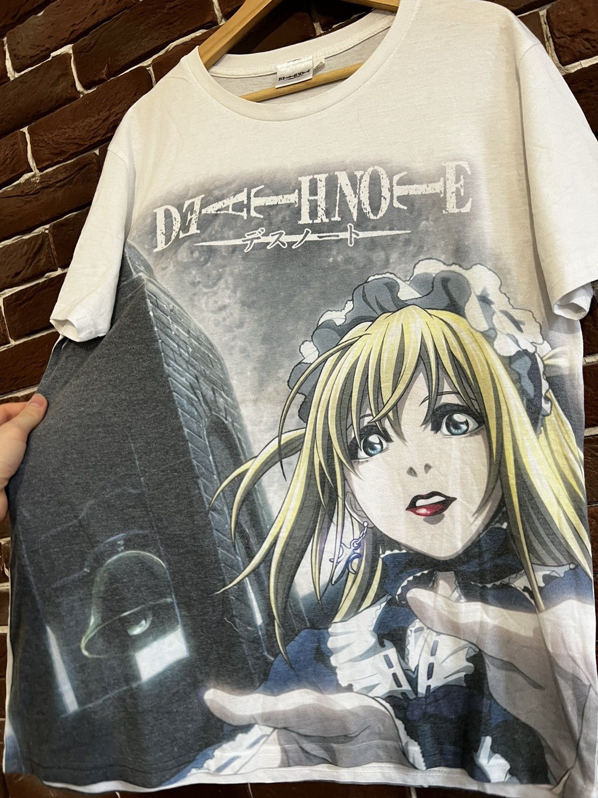 Vintage Rare Death Note Misa Amane Y2K Anime print tee Manga Grail ...