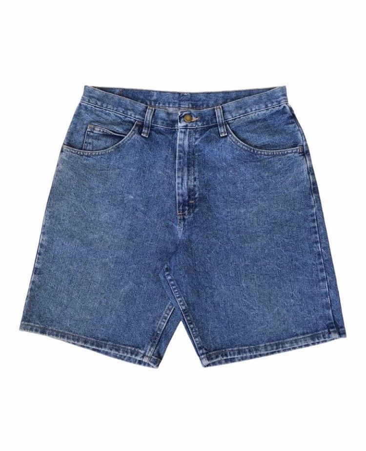 Vintage × Wrangler Wrangler Mid-Blue Jorts | Grailed