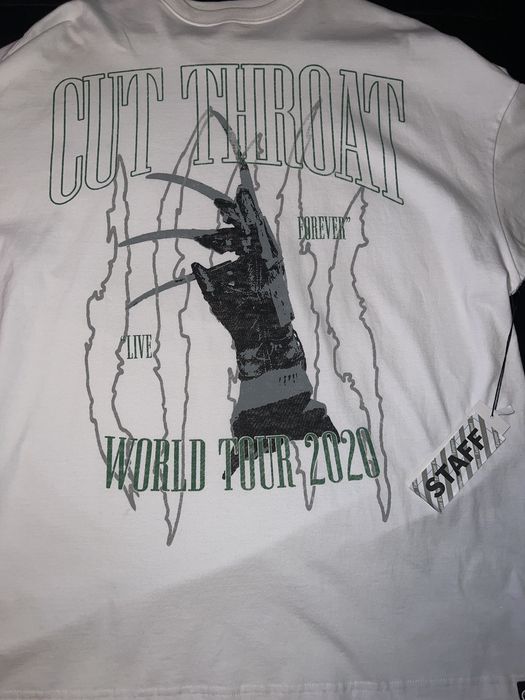 G59 Records STAFF WORKFORCE “Cut Throat World Tour” SHIRT | Grailed