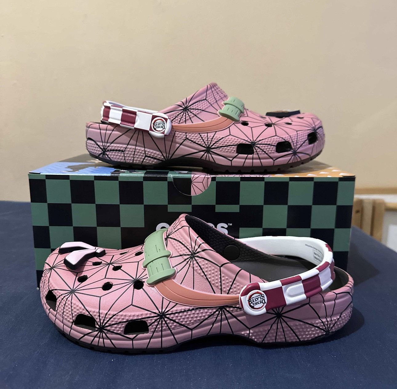 Crocs Demon Slayer x Classic Clog “Nezuko” | Grailed