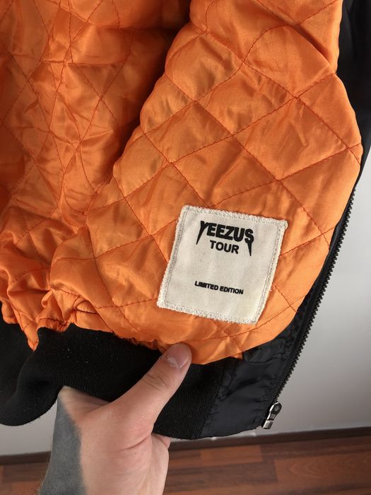 Kanye West Kanye West Yeezus Tour Bomber Jacket Limited Edition 2013 ...