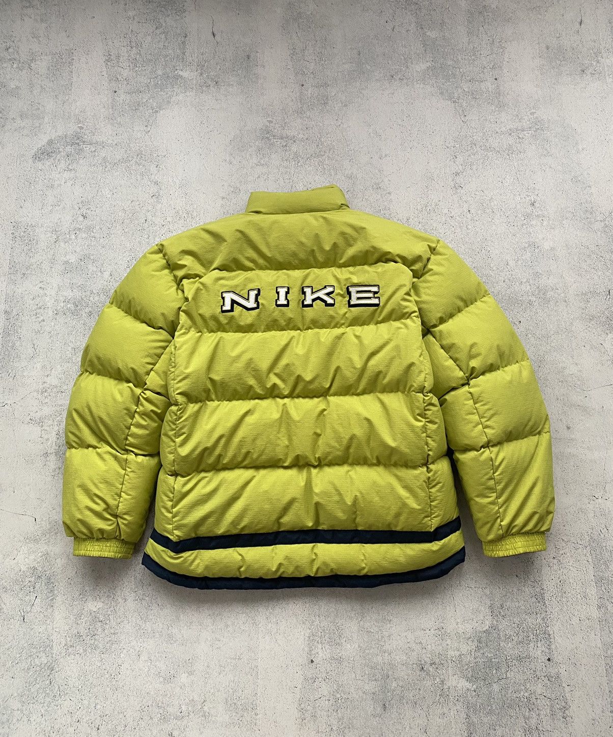Nike Vintage 90's Nike Reversible Down Puffer Bomber Jacket | Grailed