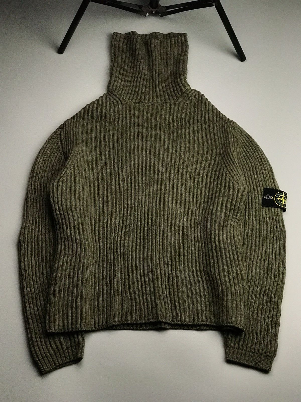 Massimo Osti × Stone Island × Vintage Stone Island Vintage Polo Neck Archive | Grailed