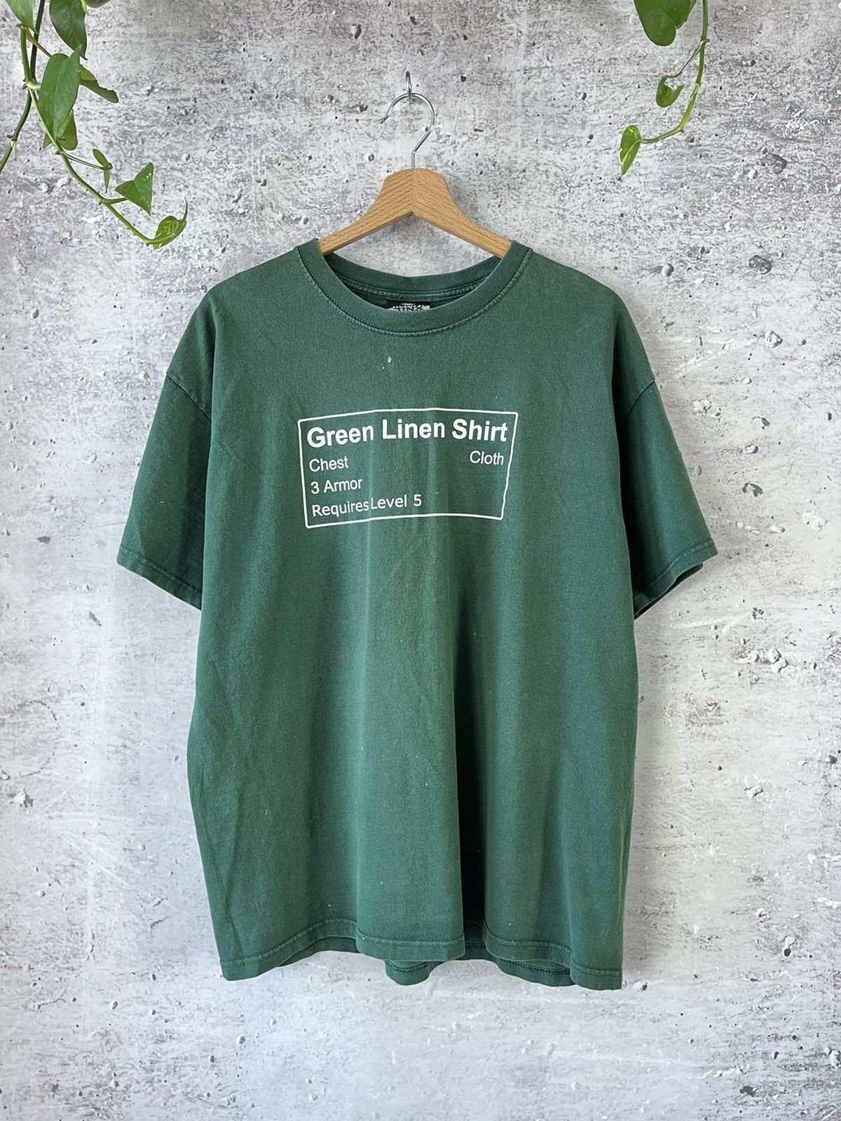 Vintage Jinx Blizzard Green Linen Shirt (L) | Grailed