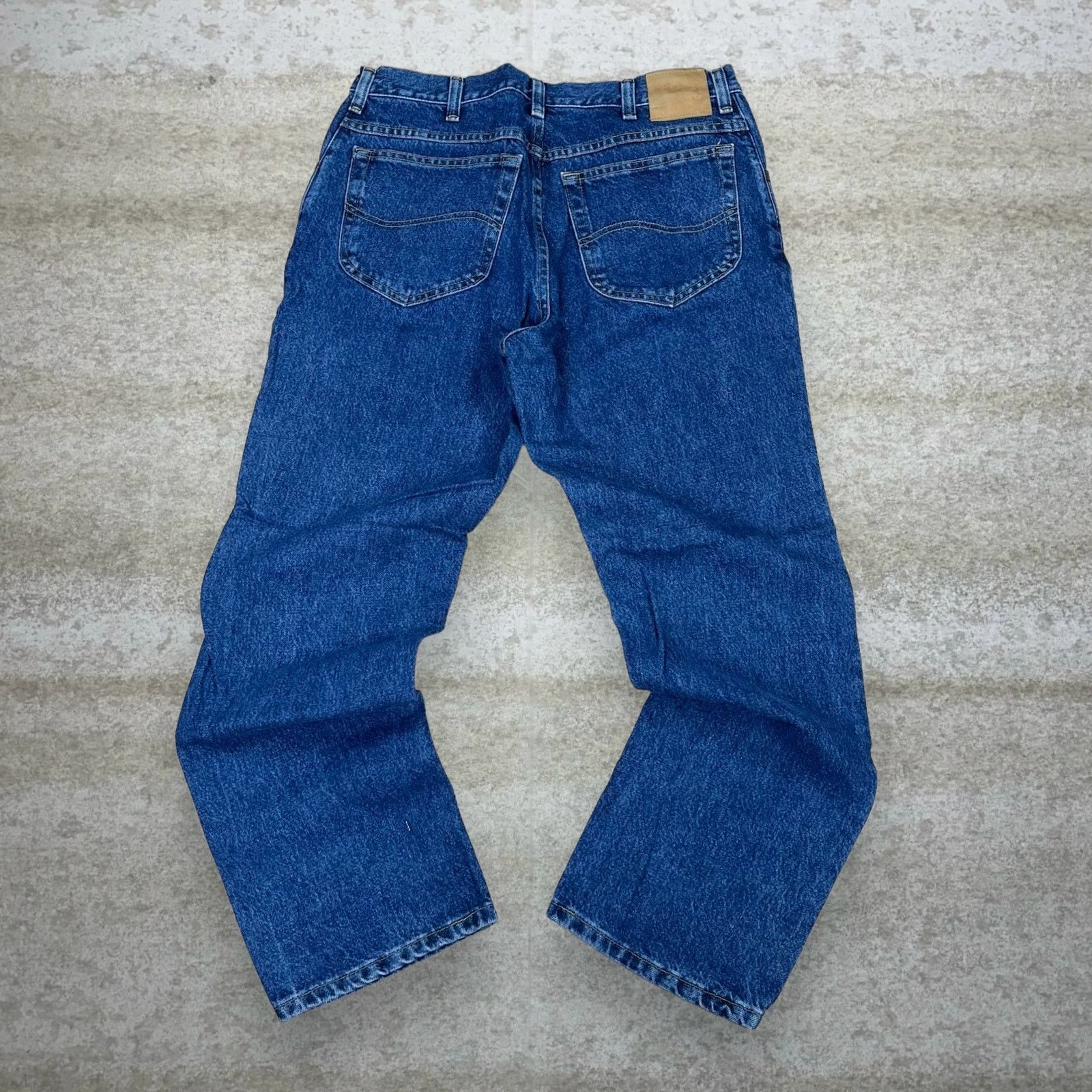 Vintage Crazy Lee MR Jeans Relaxed Fit Medium Wash | Grailed