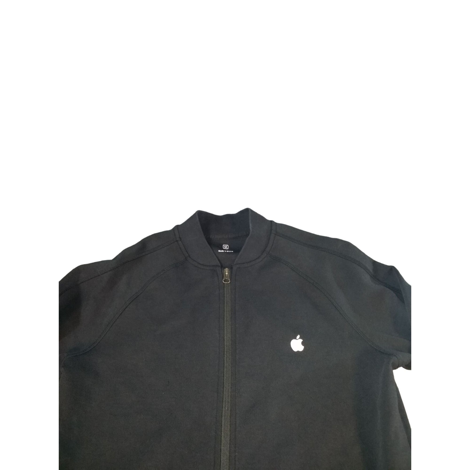 Apple Apple Full Zip Jacket Men Sz M Employee Embroidered Uniform | Grailed