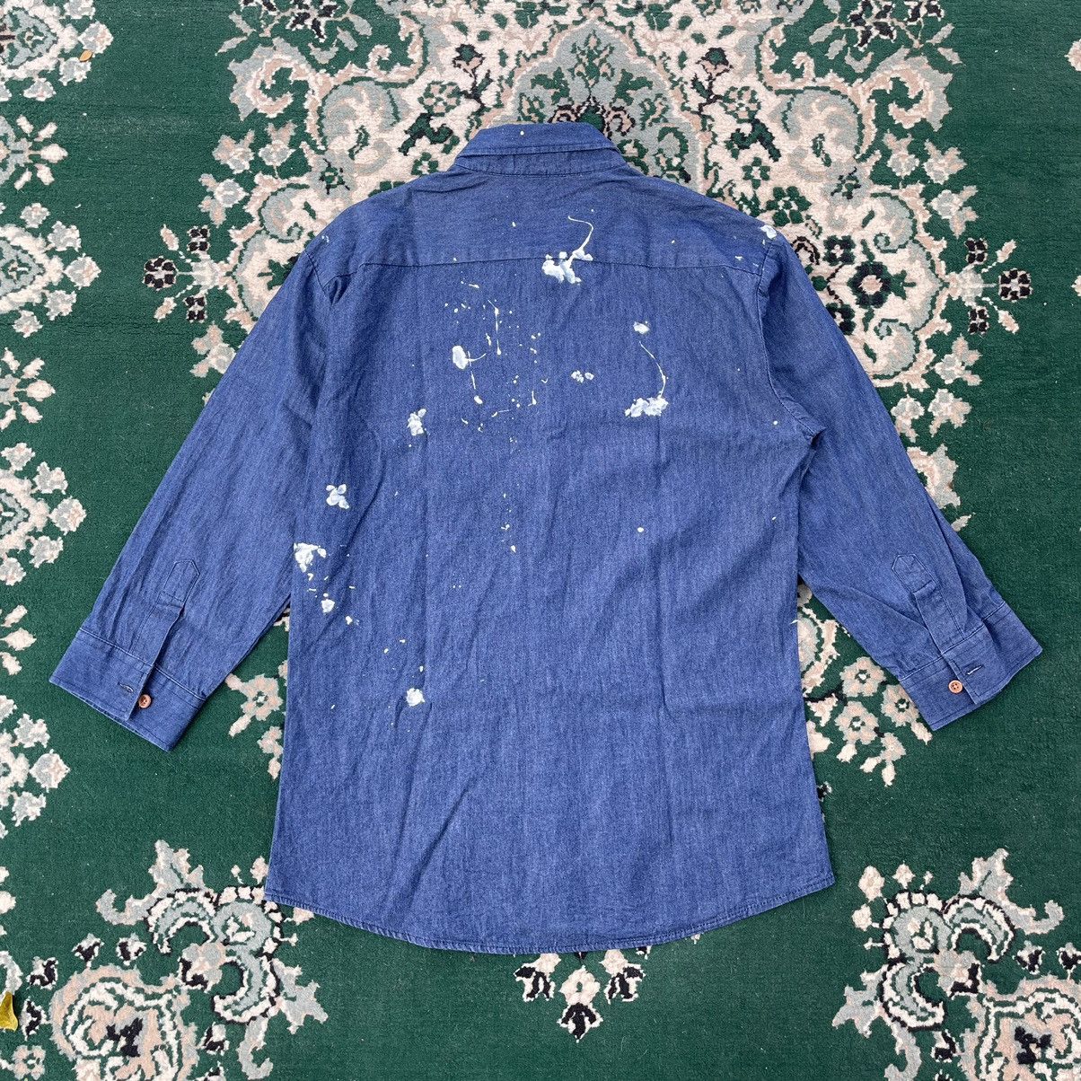 Art Comes First × Avant Garde Unknow brand Denime Shirt button ups ...