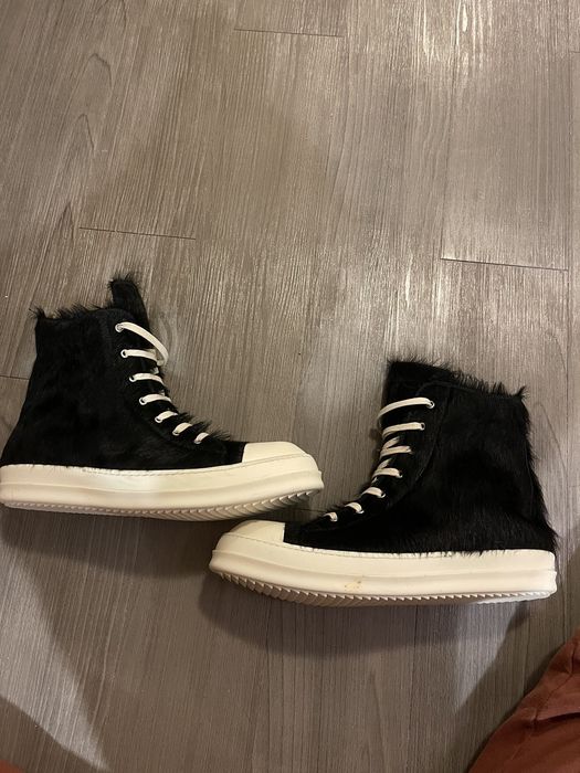Rick Owens Rick Owens ramones fur | Grailed