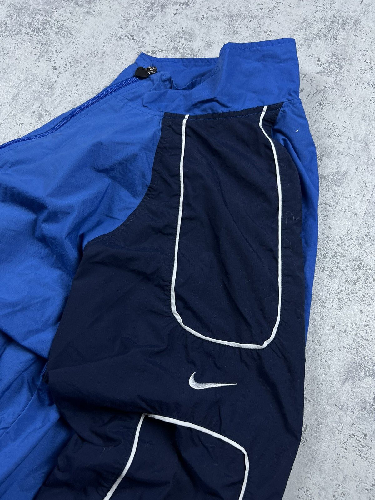 Nike Nike Vintage Double Swoosh Drill Retro Oversized Jacket 90’s | Grailed