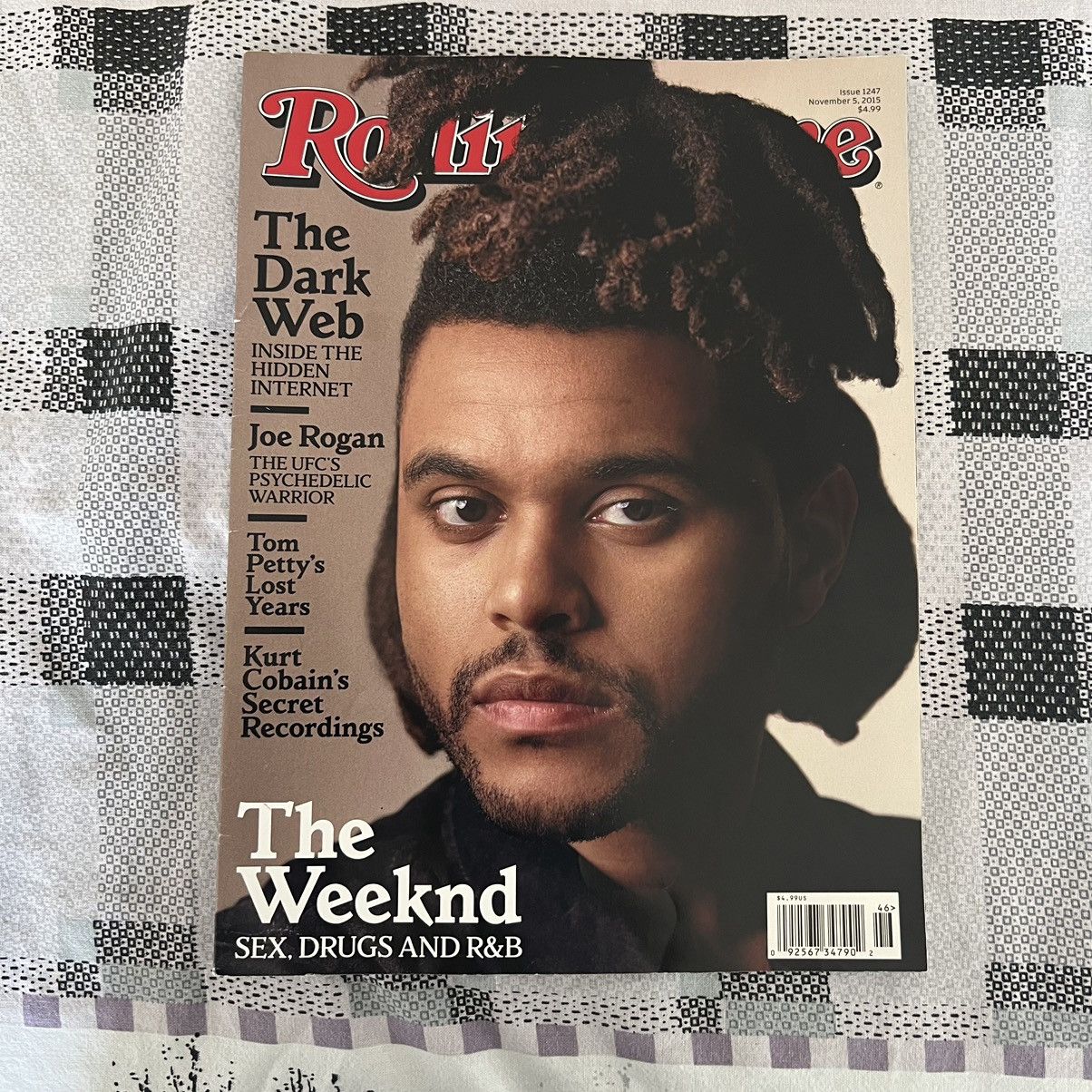 The Weeknd The Weeknd rolling stone 2015 issue | Grailed