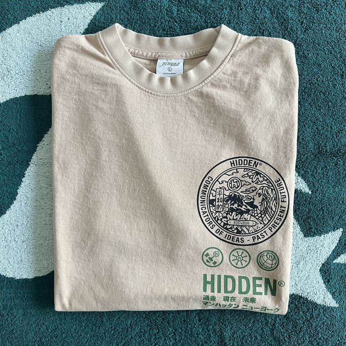 HIDDEN Hidden NY PPF Geisha Peace Plate 01 Tee Tan Large | Grailed