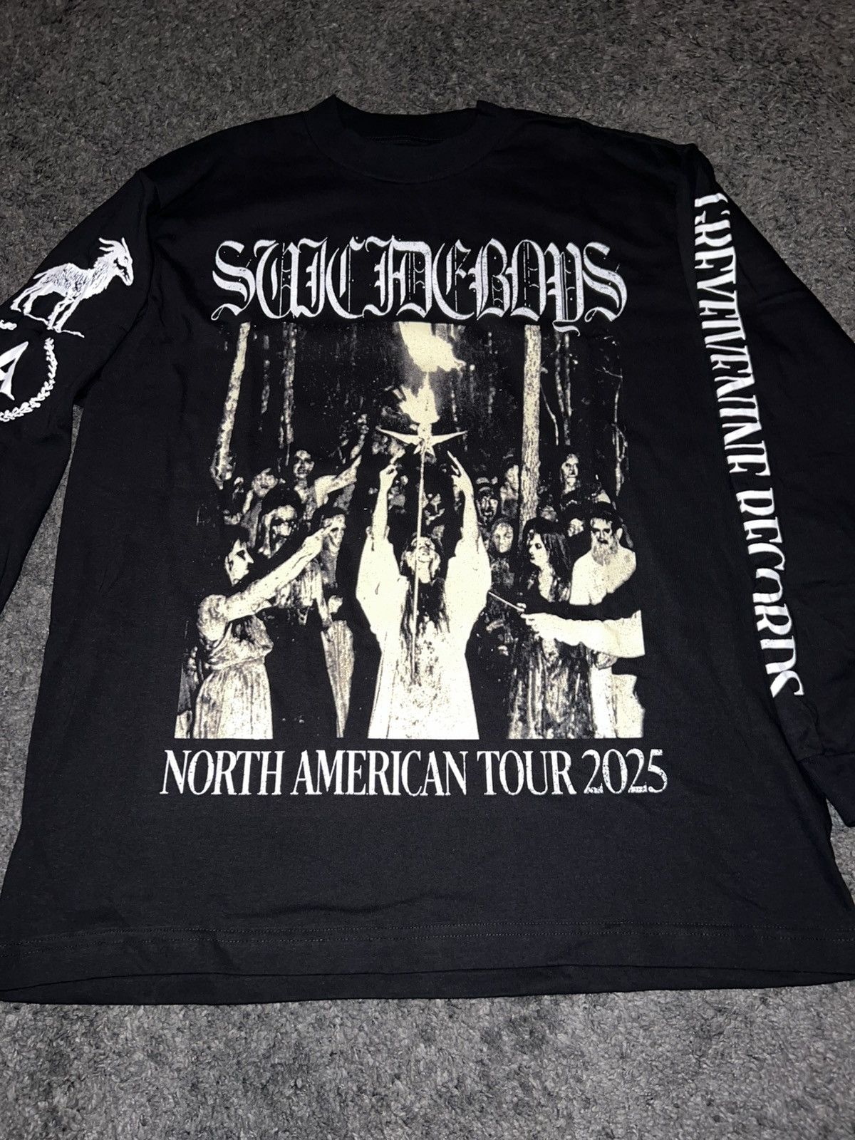 G59 Records $uicideboy$ G59 Greyday 2025 North American Tour Long Sleeve | Grailed