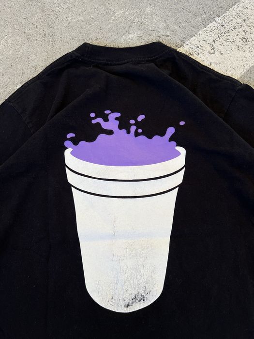 Designer OPIUM GOLD Purple Lean Cup Rap Tee | Grailed