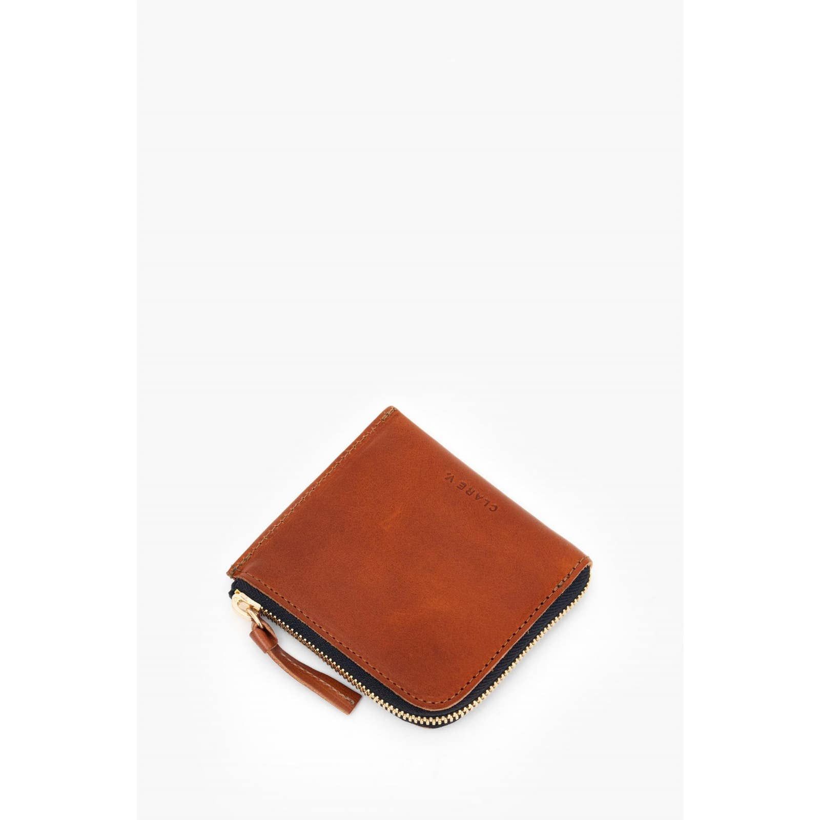 Clare V. Corner Zip Wallet In Rustic Miel | Grailed