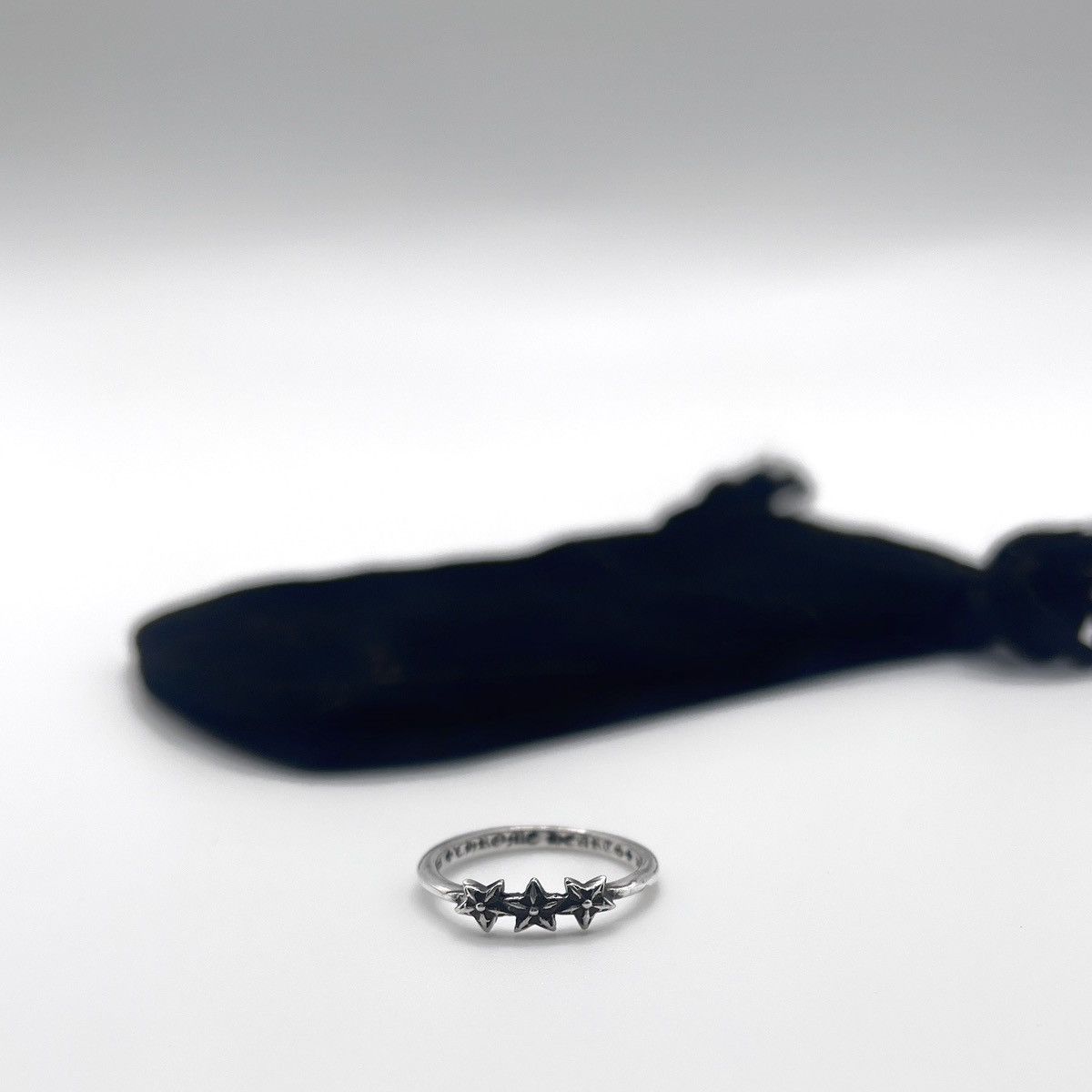 Chrome Hearts Chrome Hearts Bubblegum 3 Stars Ring Size 4.5 | Grailed