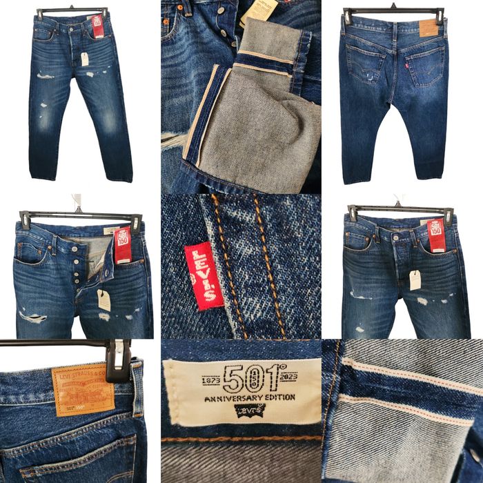 Very Rare Levi's 501 150th Anniversary Limited Edition Selvedge Denim | Grailed
