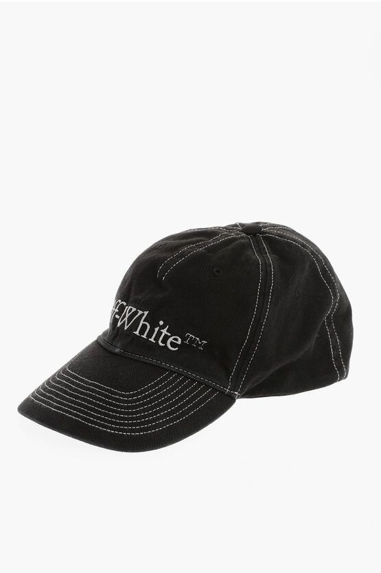 Off-White o1y0225 Size : OS / Logo Hat / Cap in Black | Grailed