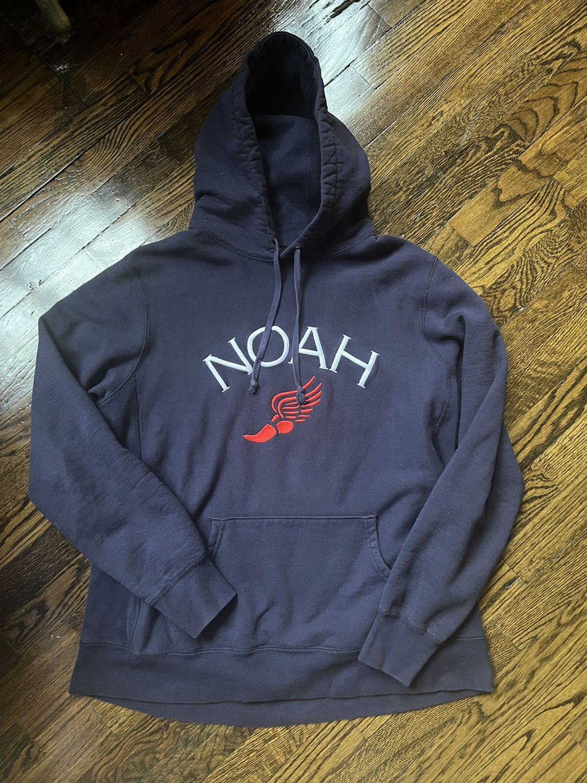 Noah Noah Wing Foot hoodie | Grailed