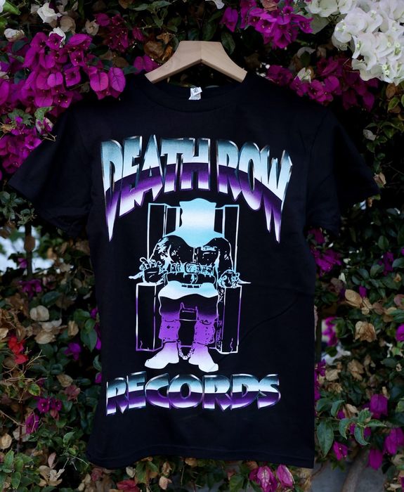 Rap Tees Deadstock Death Row Records Chrome Accented Tee | Grailed