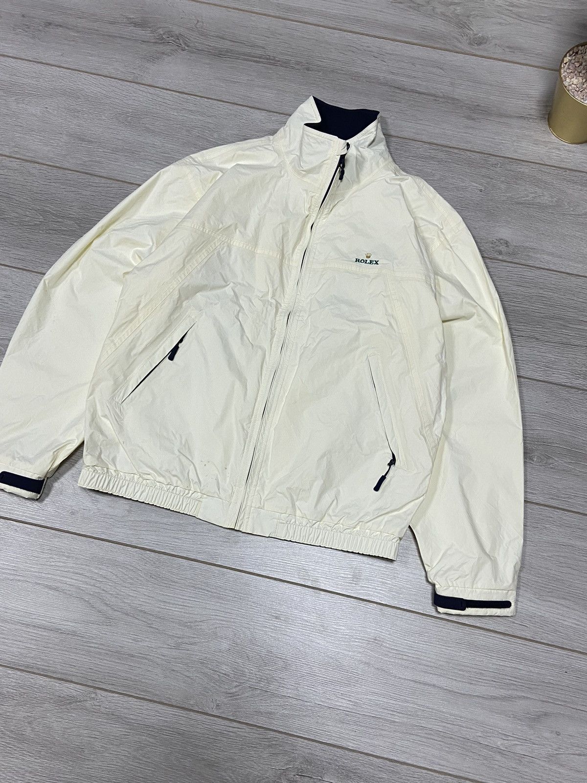 Rolex × Vintage Rolex Yacht vintage waterproof jacket zip | Grailed