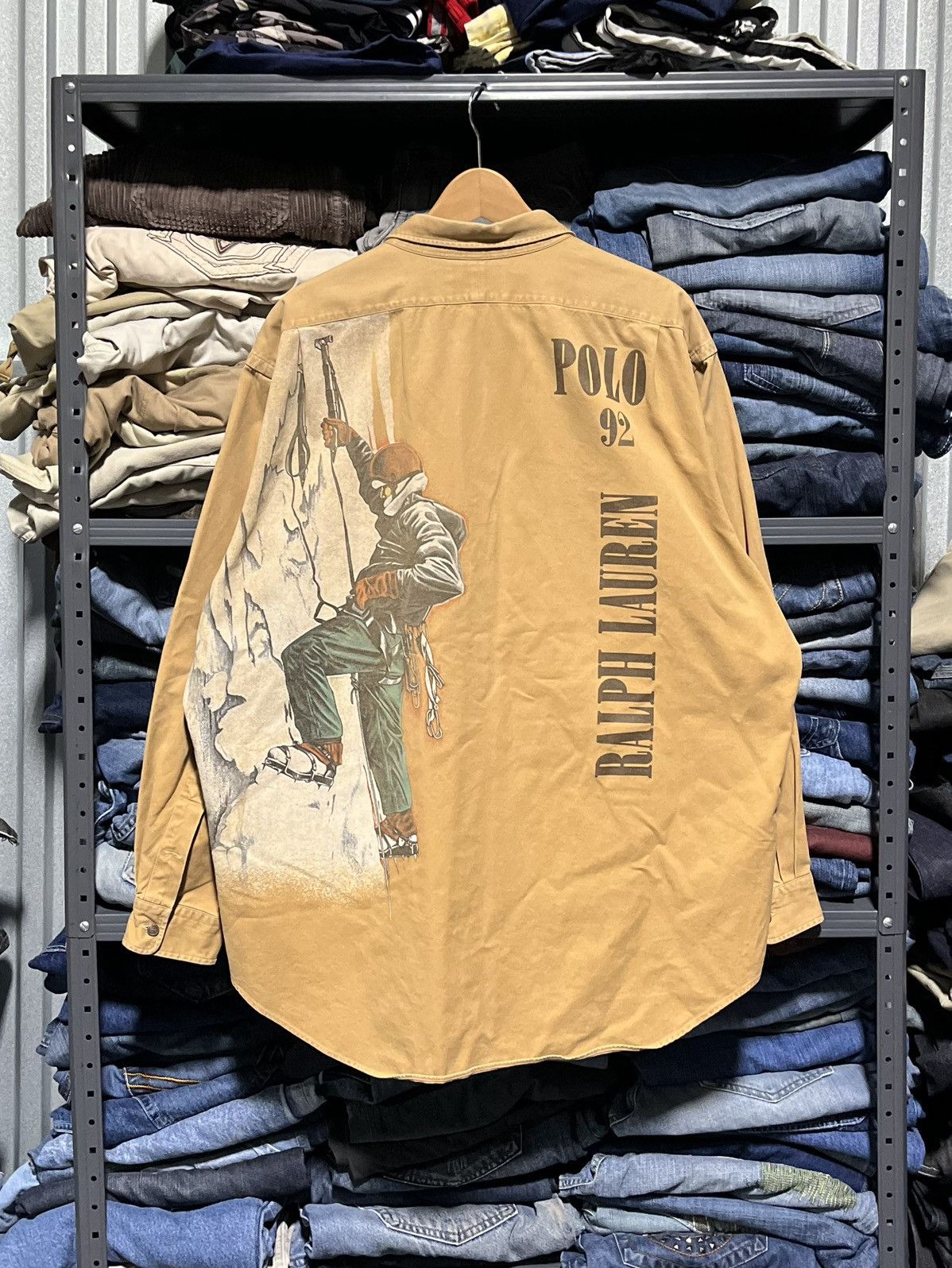 Polo Ralph Lauren Crazy Vintage 90s Polo Ralph Lauren 92 Mountain ...